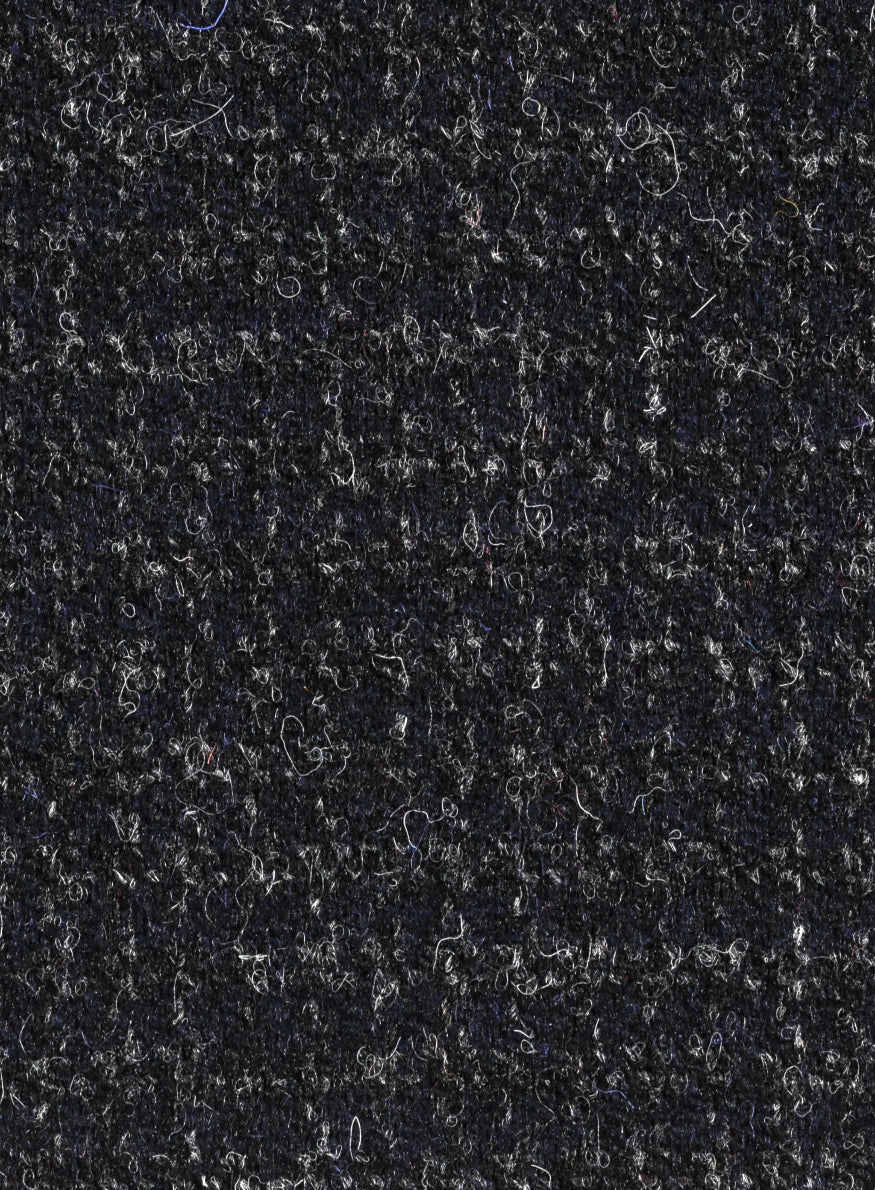 Harris Tweed Charcoal Grey small weave effect Fabric | FWD 1713-A1 ...