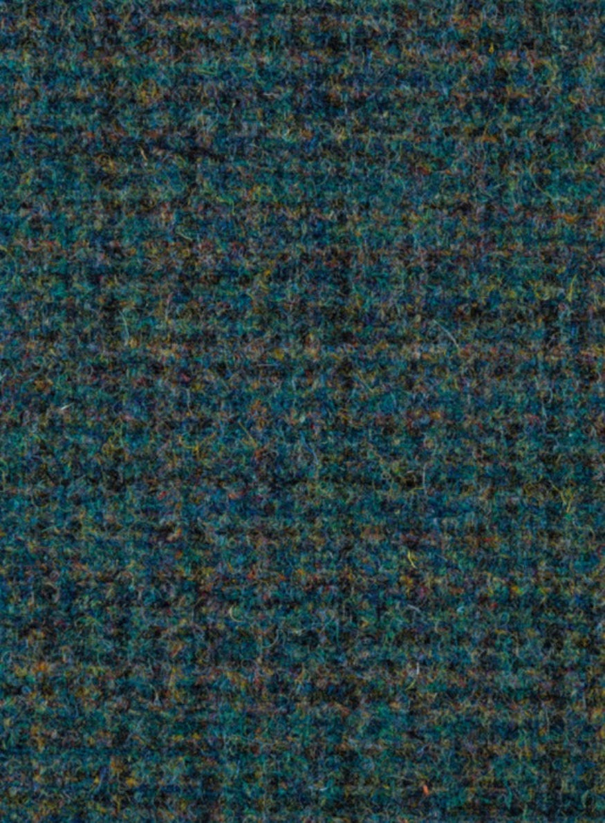 Green & Blue Geometric Harris Tweed Fabric - FWD 1902-C1 – Harris Tweed ...