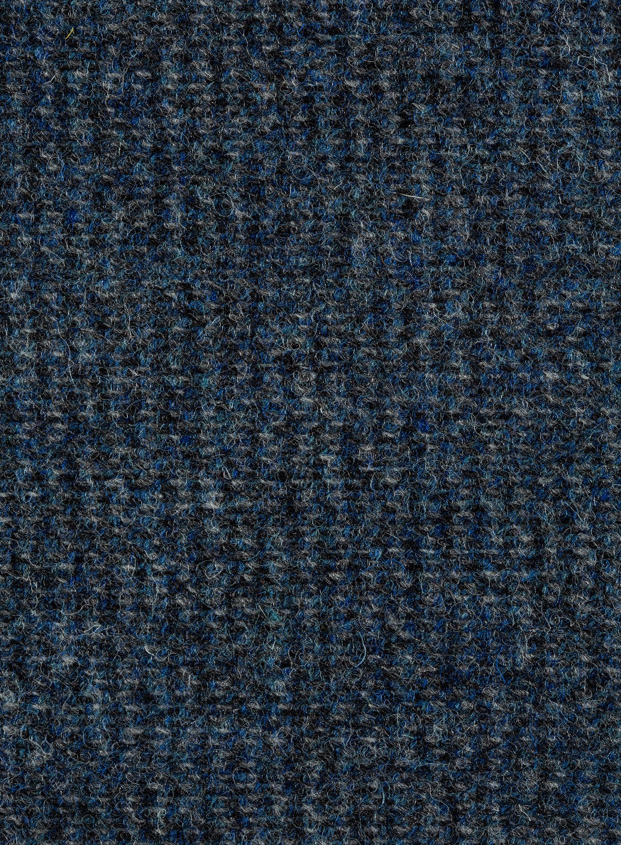 FWD 1916-A3 - Blue-Grey Geometric Harris Tweed Fabric – Harris Tweed ...