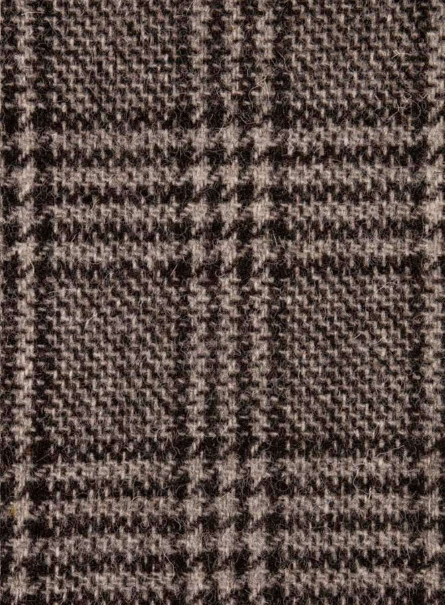 Grey & Black Check Undyed Harris Tweed - FWD 2400-NT3 – Harris Tweed ...