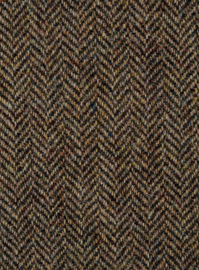 Harris Tweed - Brown Herringbone Fabric – Harris Tweed Hebrides Ltd