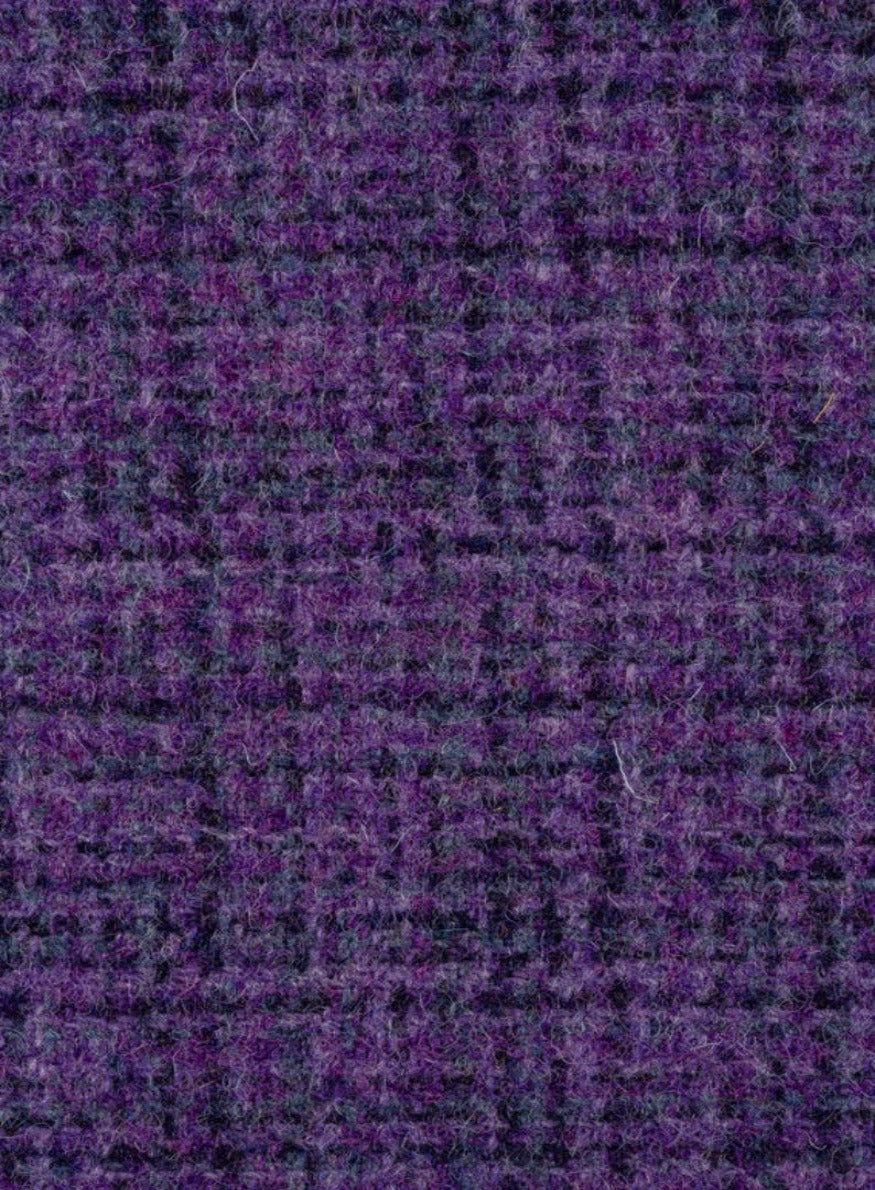 FWD 1902-A1 - Purple Geometric Harris Tweed Fabric – Harris Tweed ...
