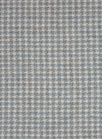 Harris Tweed - White, Grey & Blue Dogtooth Upholstery Fabric – Harris ...