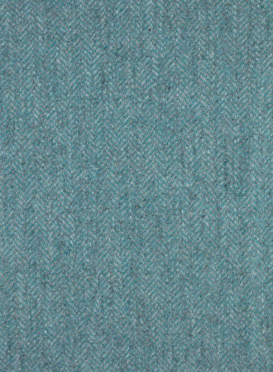 Harris Tweed Green Herringbone Fabric | FWD HTHS-50 – Harris Tweed ...
