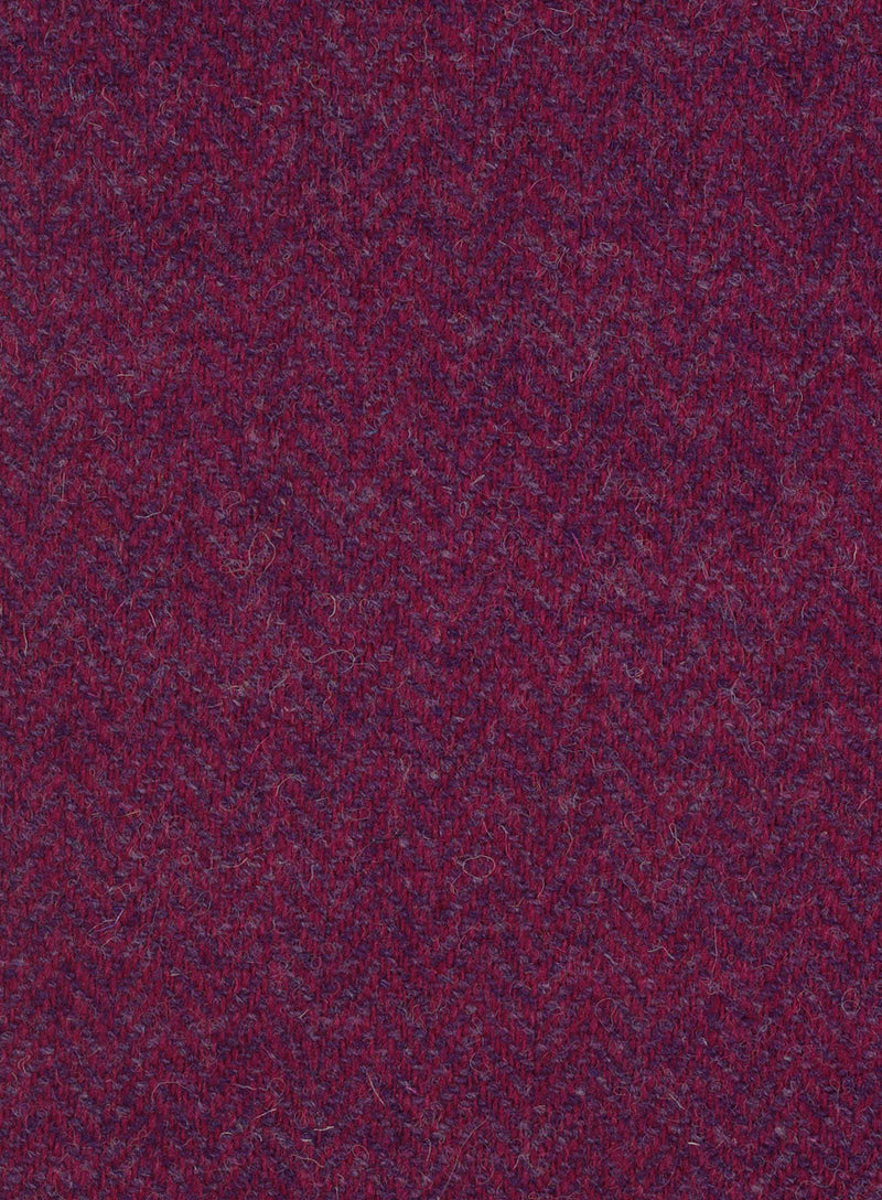 Harris Tweed Purple Herringbone Fabric | FWD HTHS-12 – Harris Tweed ...