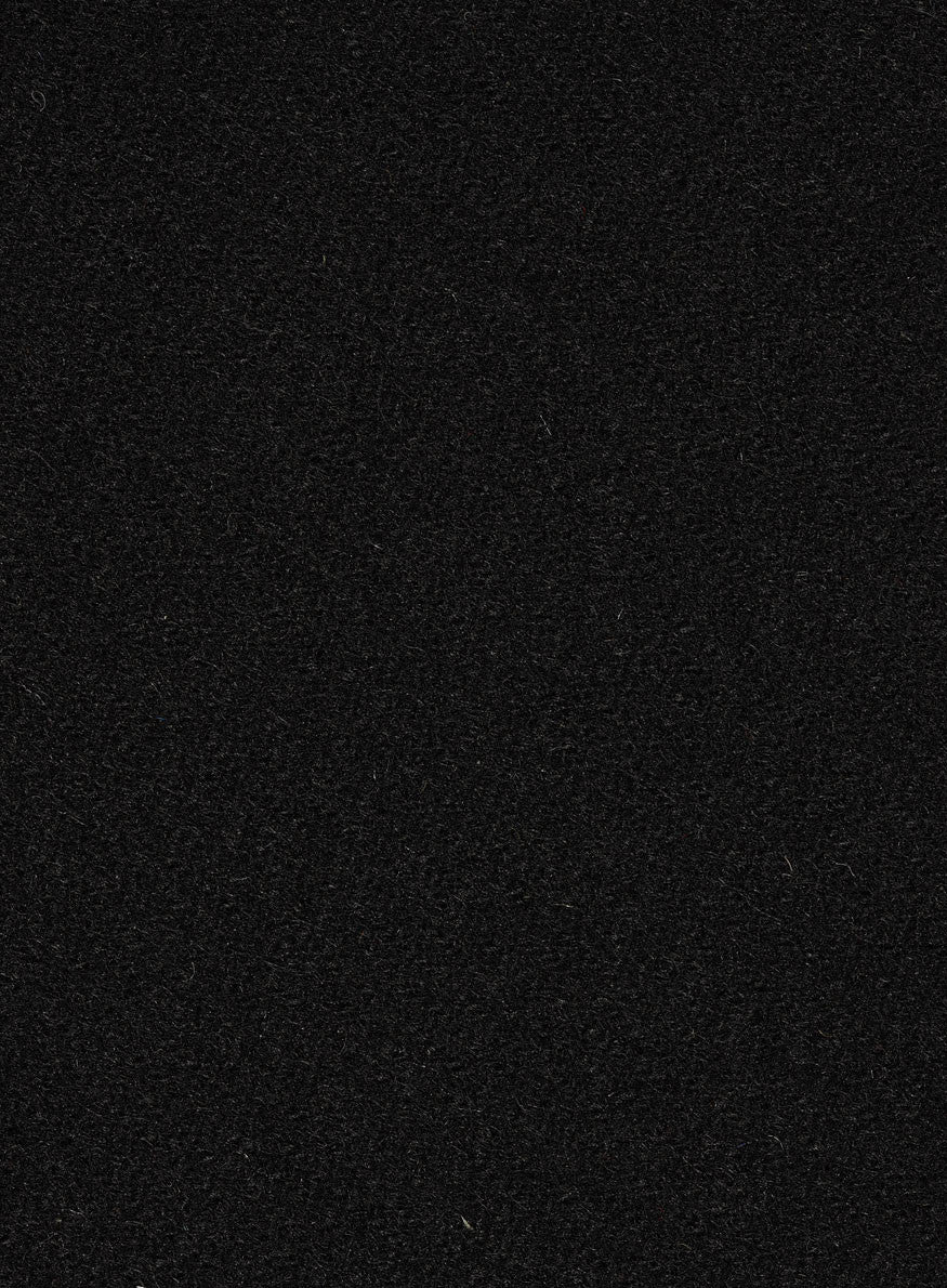 Plain Black Harris Tweed Fabric - Swatches Available – Harris Tweed ...