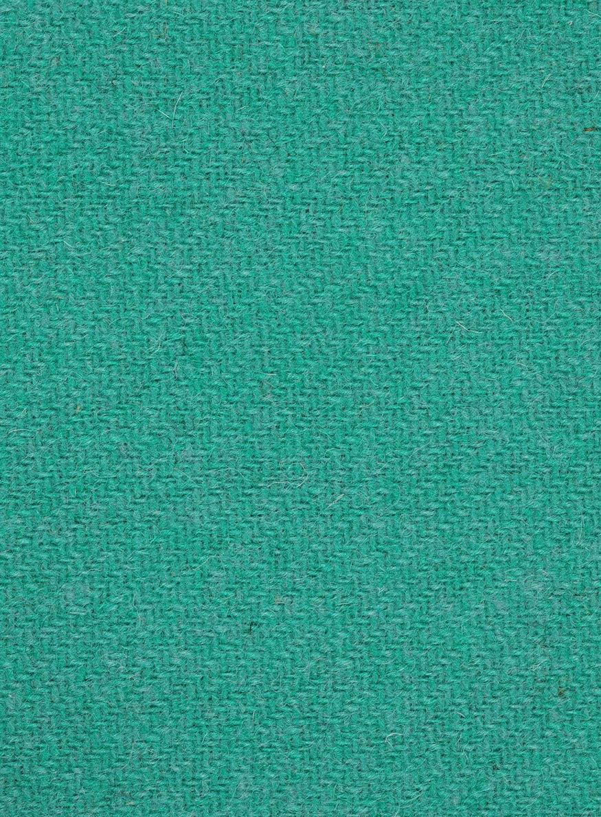 Plain Bold Turquoise Green Fabric - Official Harris Tweed – Harris ...