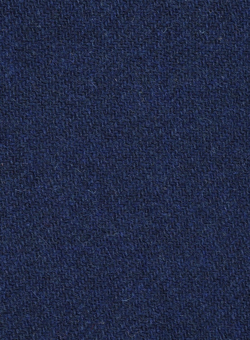 Plain Navy Harris Tweed Fabric - Swatches Available – Harris Tweed ...