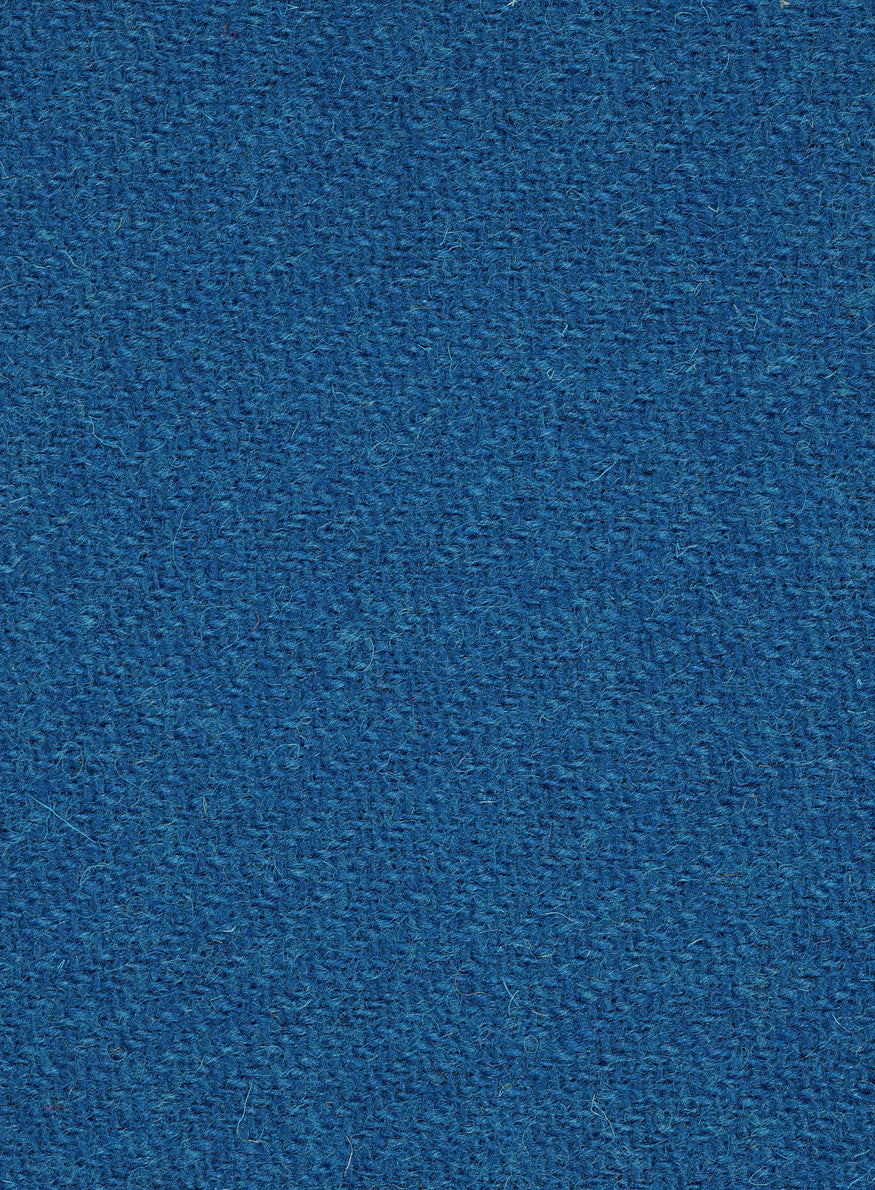 Plain Blue Harris Tweed Fabric - Swatches Available – Harris Tweed ...