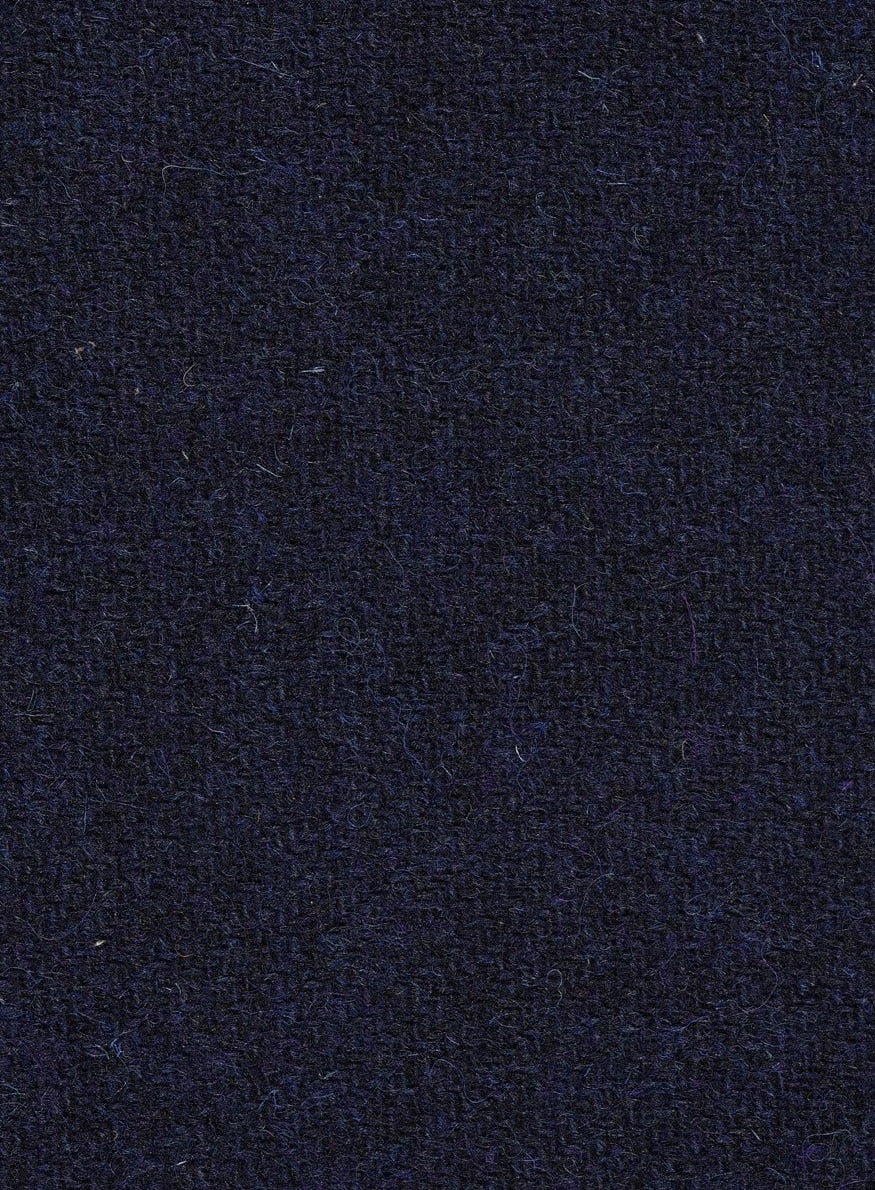 Dark Navy Traditional Fashion & Upholstery Tweed Fabric – Harris Tweed ...
