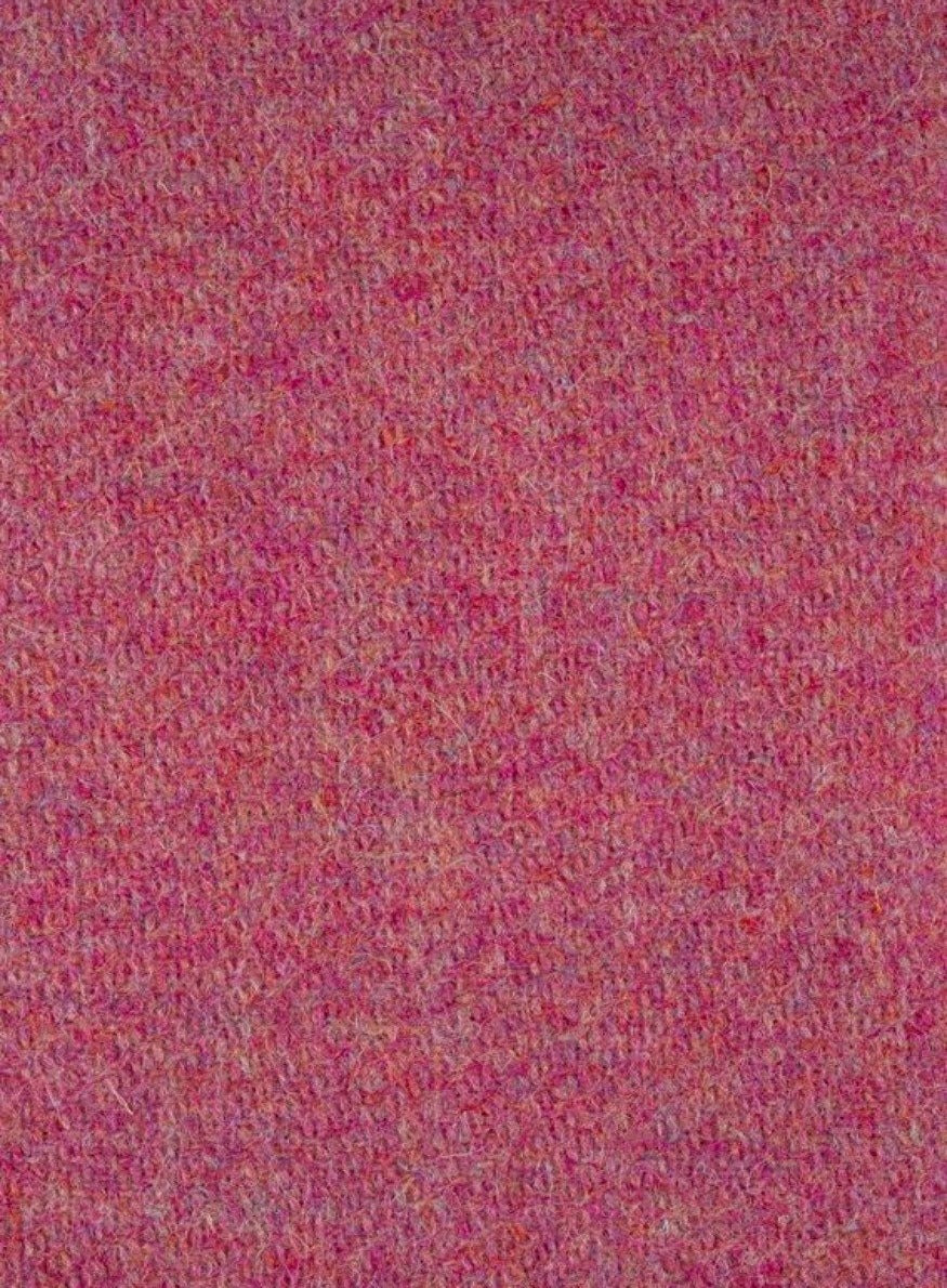 Plain Dark Pink Fabric - Official Harris tweed – Harris Tweed Hebrides Ltd